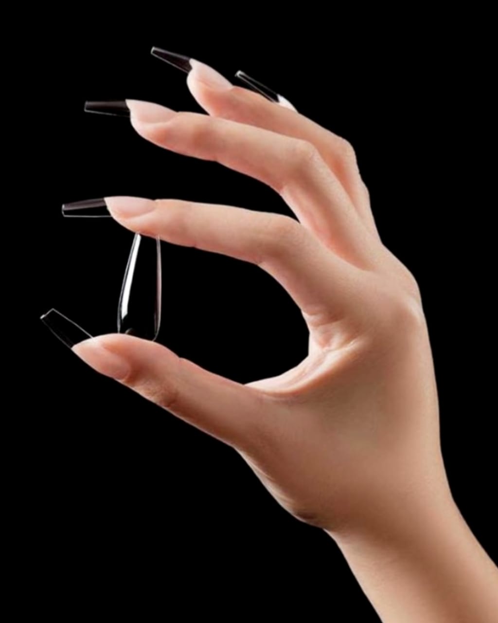 Buy Clear Press On Nails in Pakistan | Transparent Acrylic Nails ...